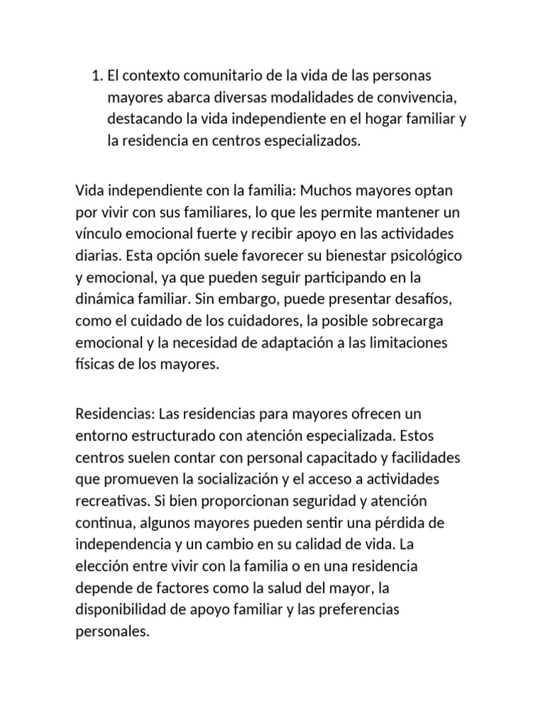 El Contexto Comunitario Apuntes de Exposicion | PDF | Soledad | Las ...