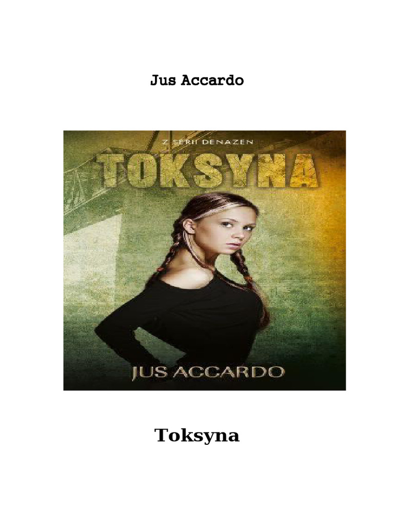 Accardo Jus - Denazen (Tom 2) - Toksyna | PDF