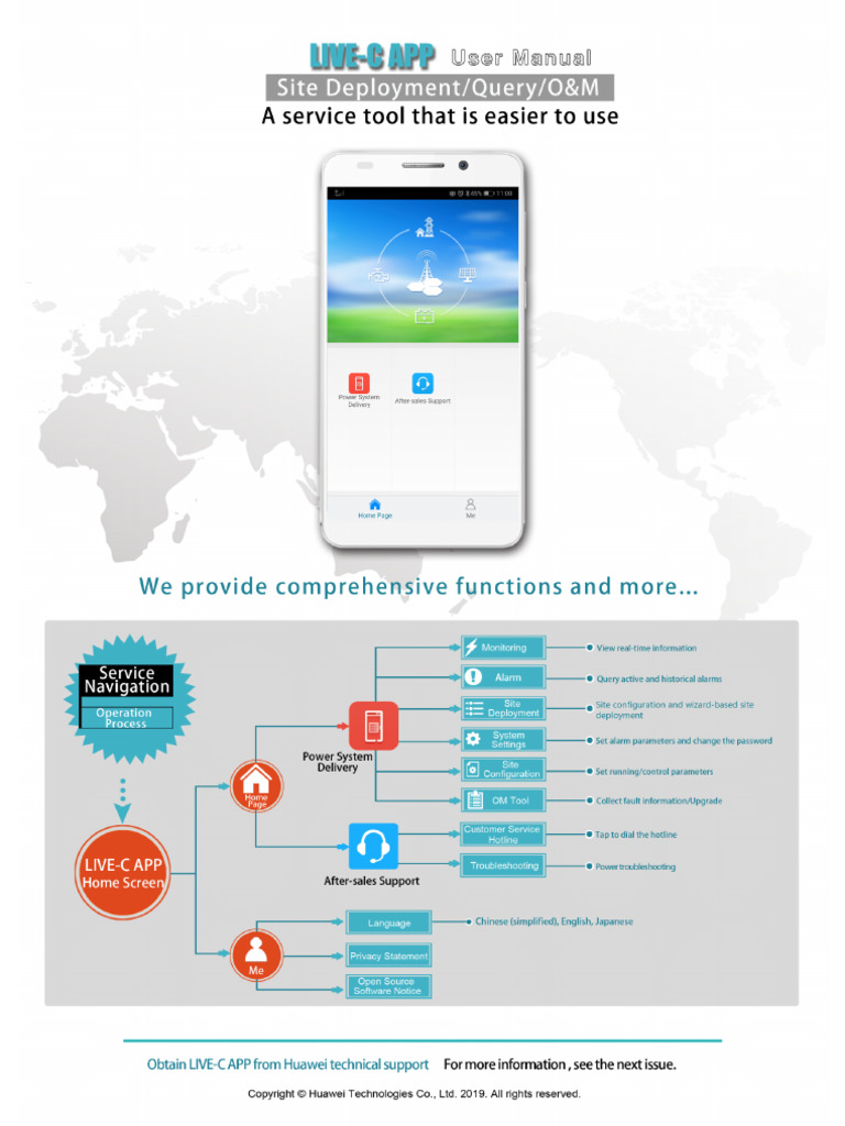LIVE-C APP User Manual | PDF