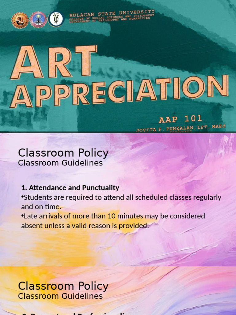Classroom Policy and Guidelines Overview | PDF | Academic Dishonesty ...