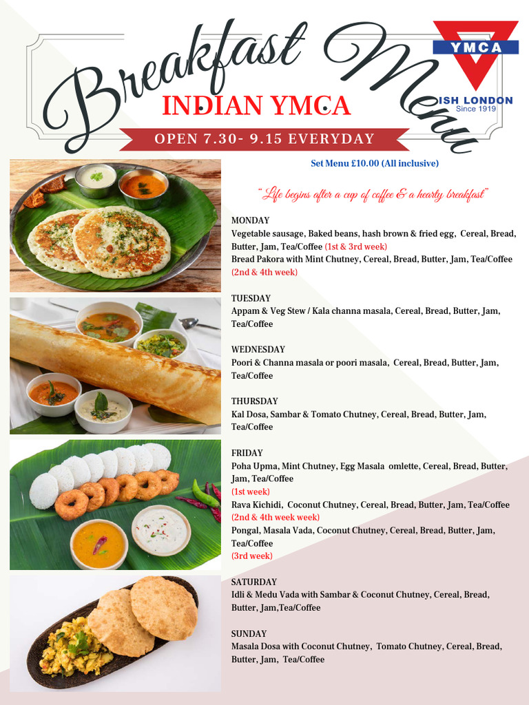Breakfast Menu | PDF