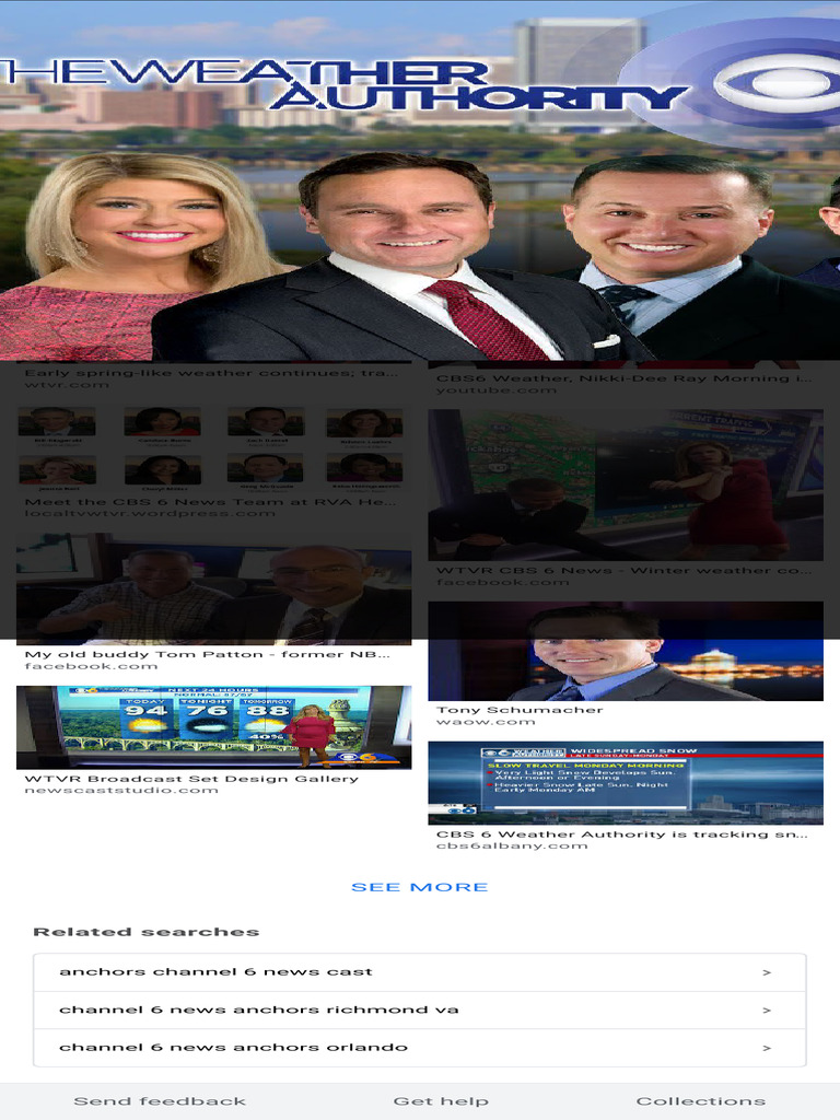 Channel 6 Anchors Weather - Google Search | PDF