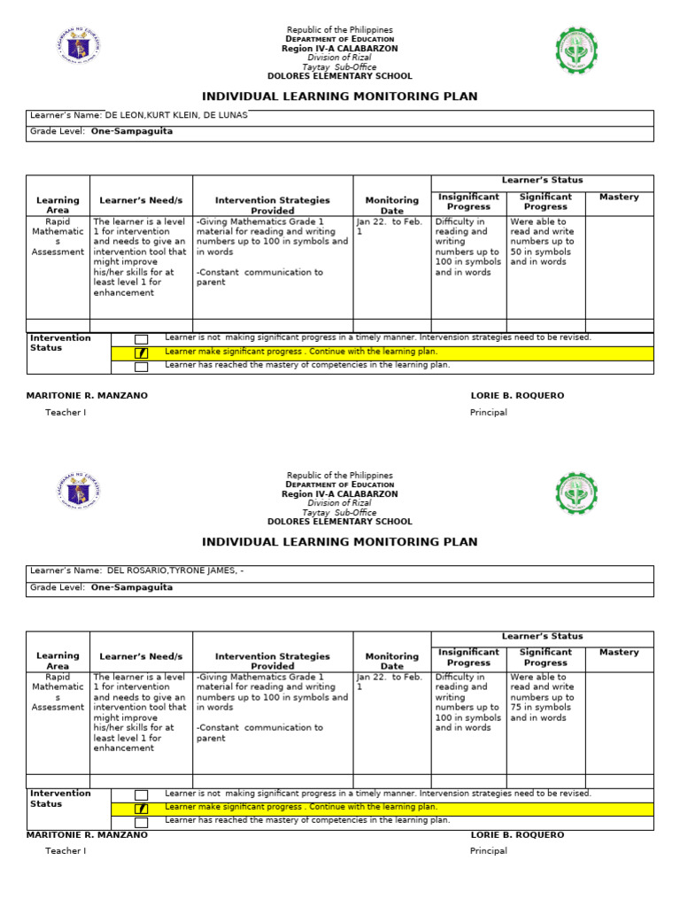 Ilmp Rma I Sampaguita | PDF | Learning | Literacy