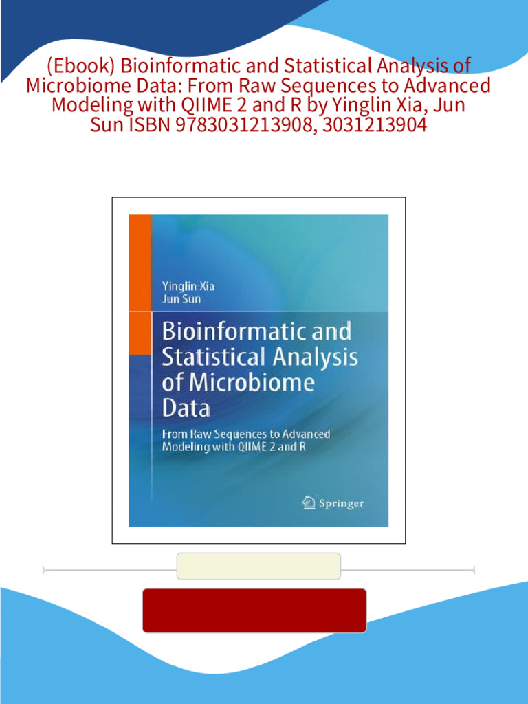 Get Ebook Bioinformatic And Statistical Analysis Of Microbiome Data