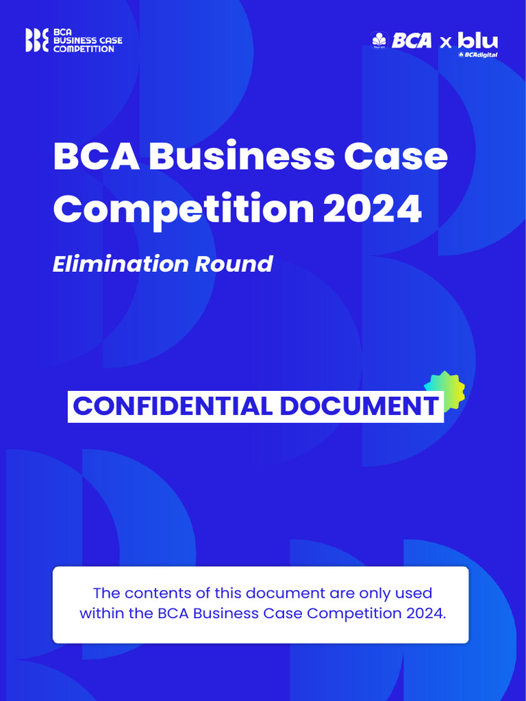 BCA Business Case Competition 2024 | PDF