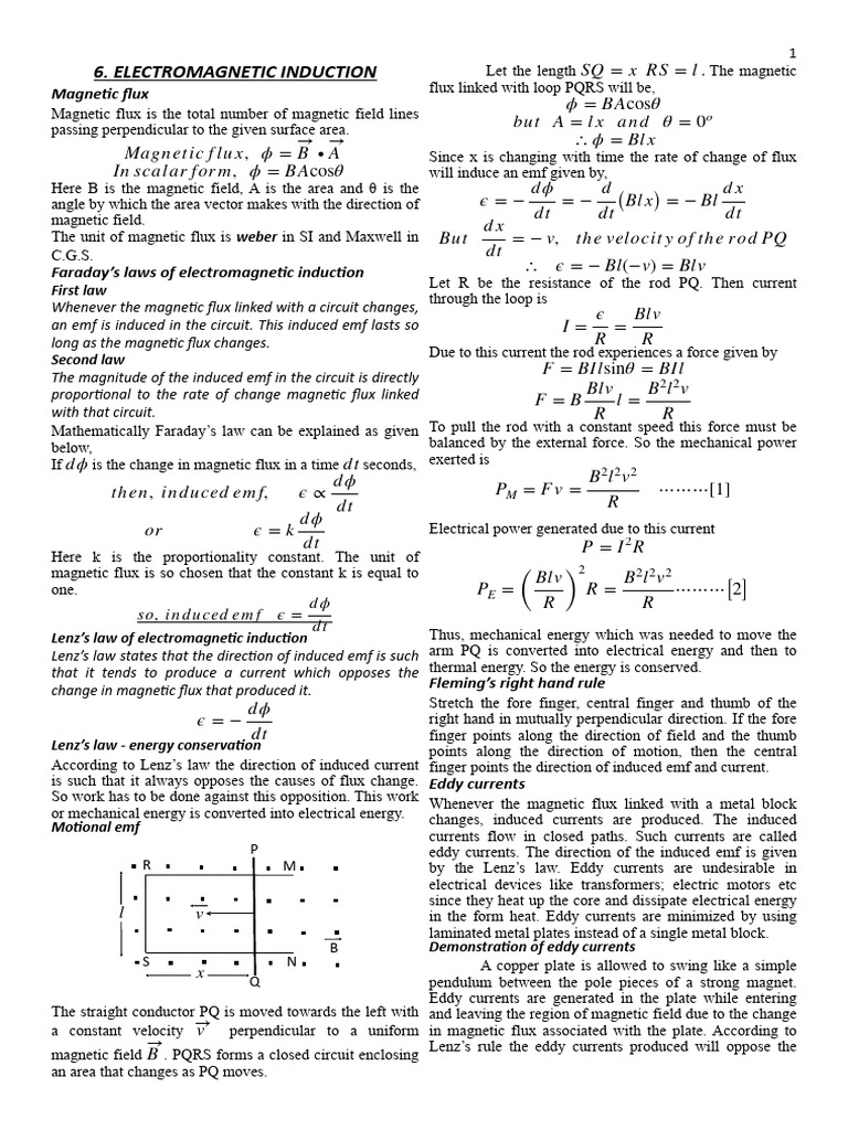 Electromagnetic Induction (2) 2 | PDF | Electromagnetic Induction | Inductor