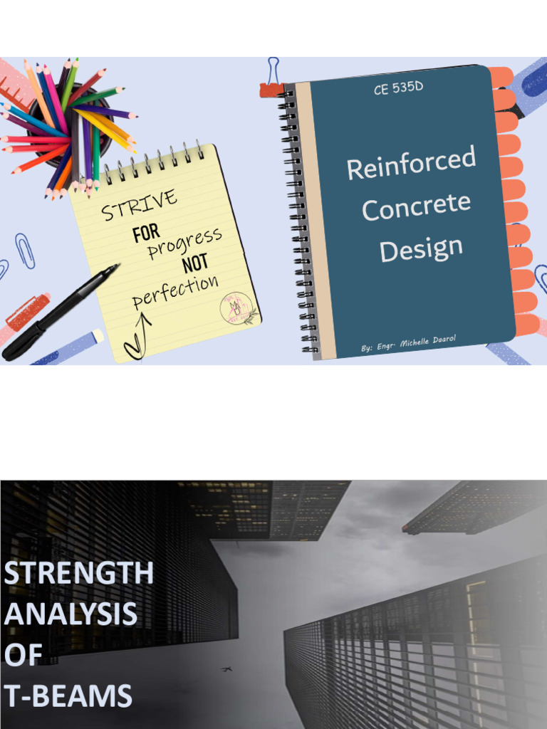 Lecture 3 - Strength Analysis of t Beam | PDF | Architectural Design | Architecture