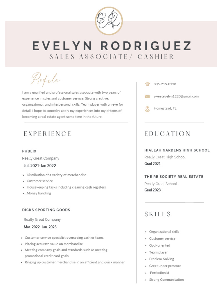 Minimalist Clean Signature CV Resume | PDF | Business