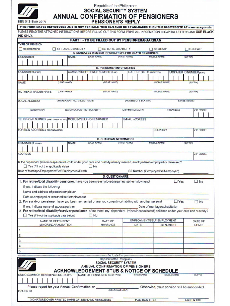ACOP Form | PDF
