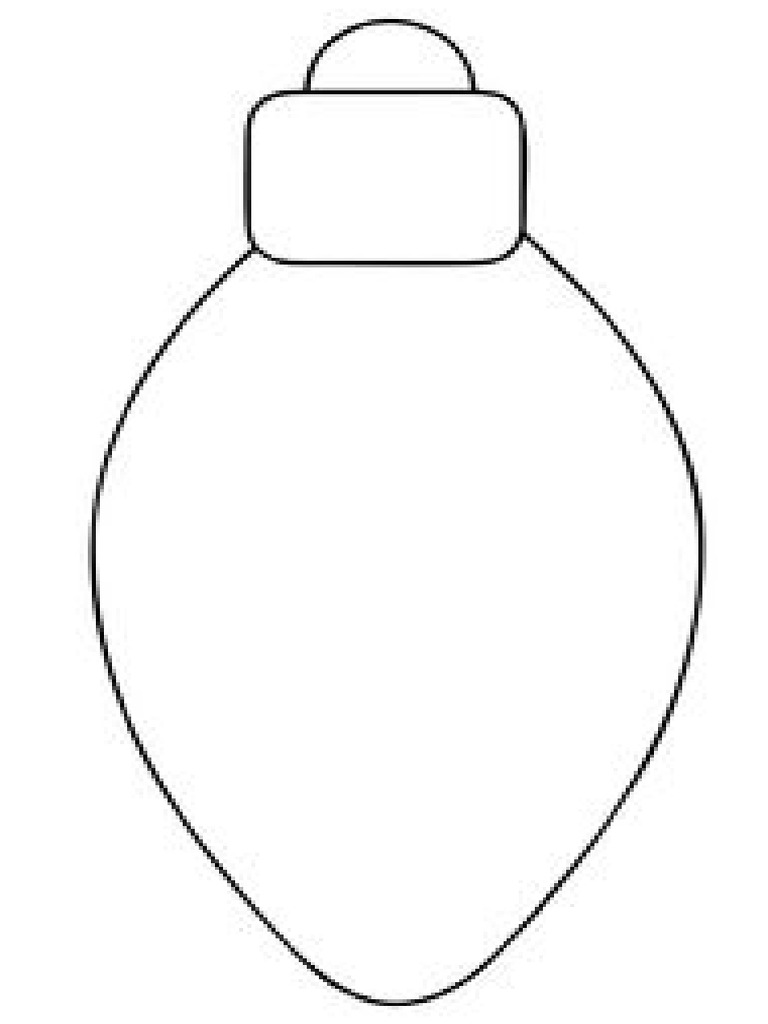 Plantilla Foco Navideño | PDF