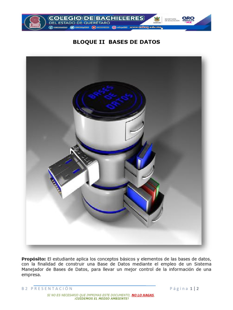 01 B2 PRESENTACIÓN DEL BLOQUE Actividad 1 Portada | PDF