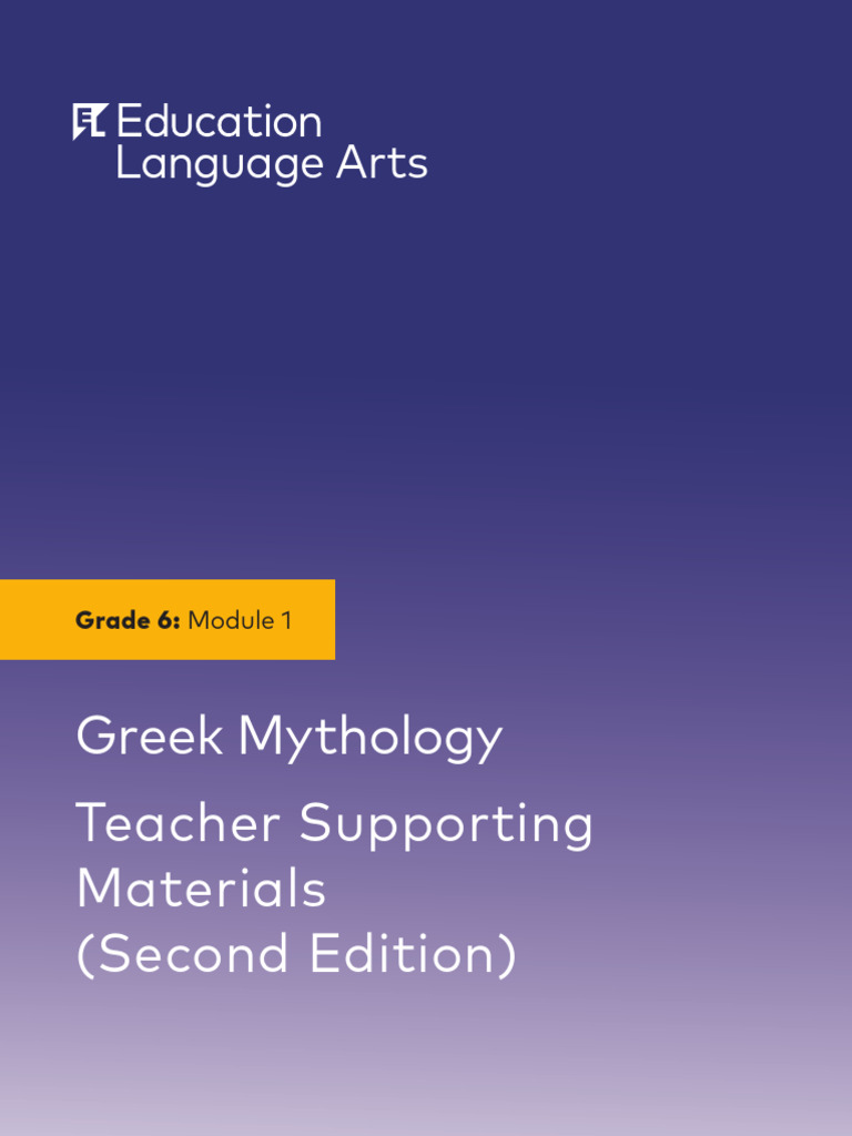 Grade 6 Module 1 Supporting Materials | PDF | Curriculum | Teachers