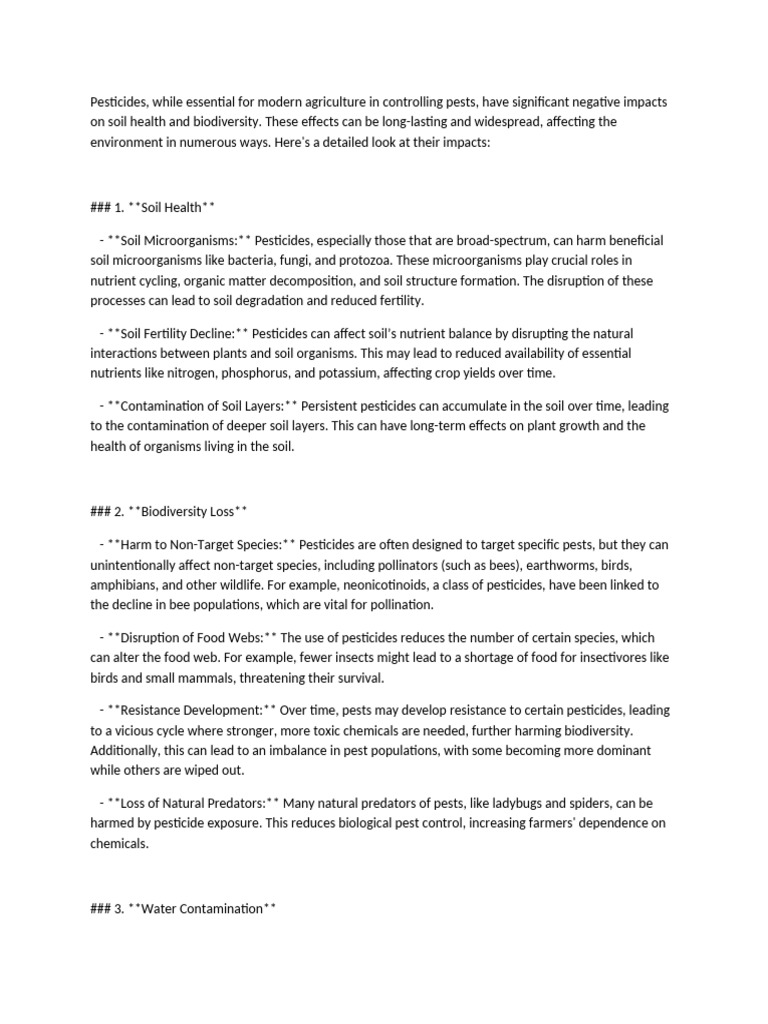 pesti | PDF | Soil | Pesticide