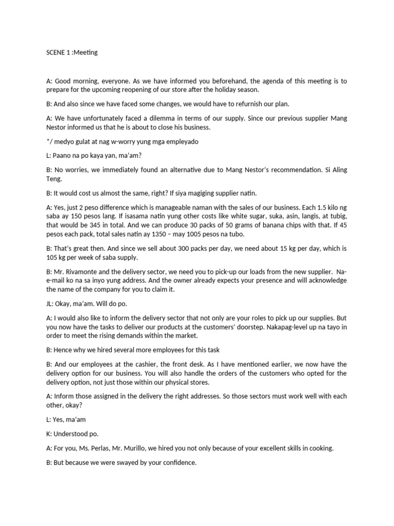 Business-Ethics-Skit | PDF