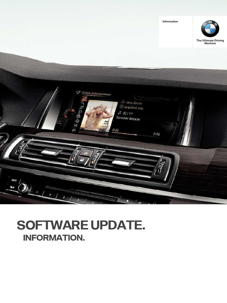 Diy How To Update Your BMW Idrive System To The Newest Version Update ...