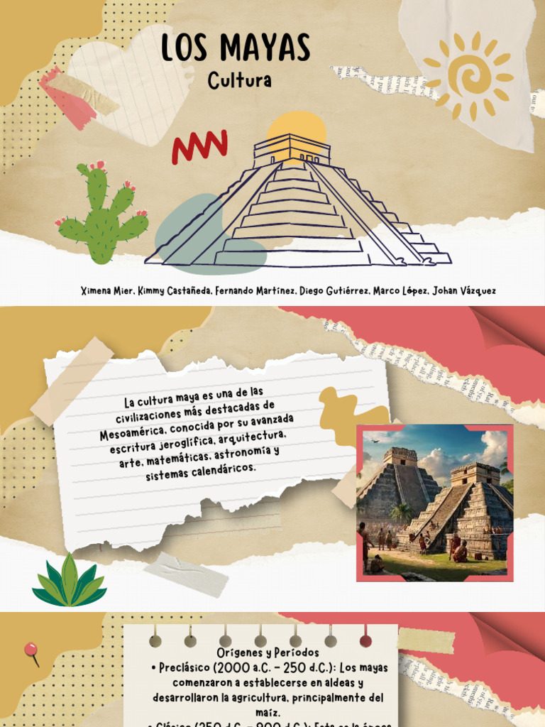 Legado y Cultura de los Mayas | PDF | Civilización maya | Pueblos mayas