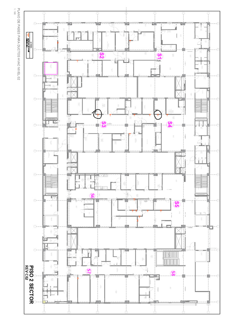 Plano de Ductos HVAC Nivel 02 | PDF | Cuidado de la salud | Medicina