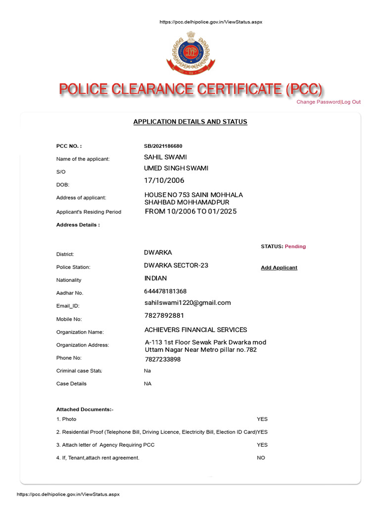 519889635-SAHIL-PCC Copy | PDF | Applications Of Cryptography | Government And Personhood