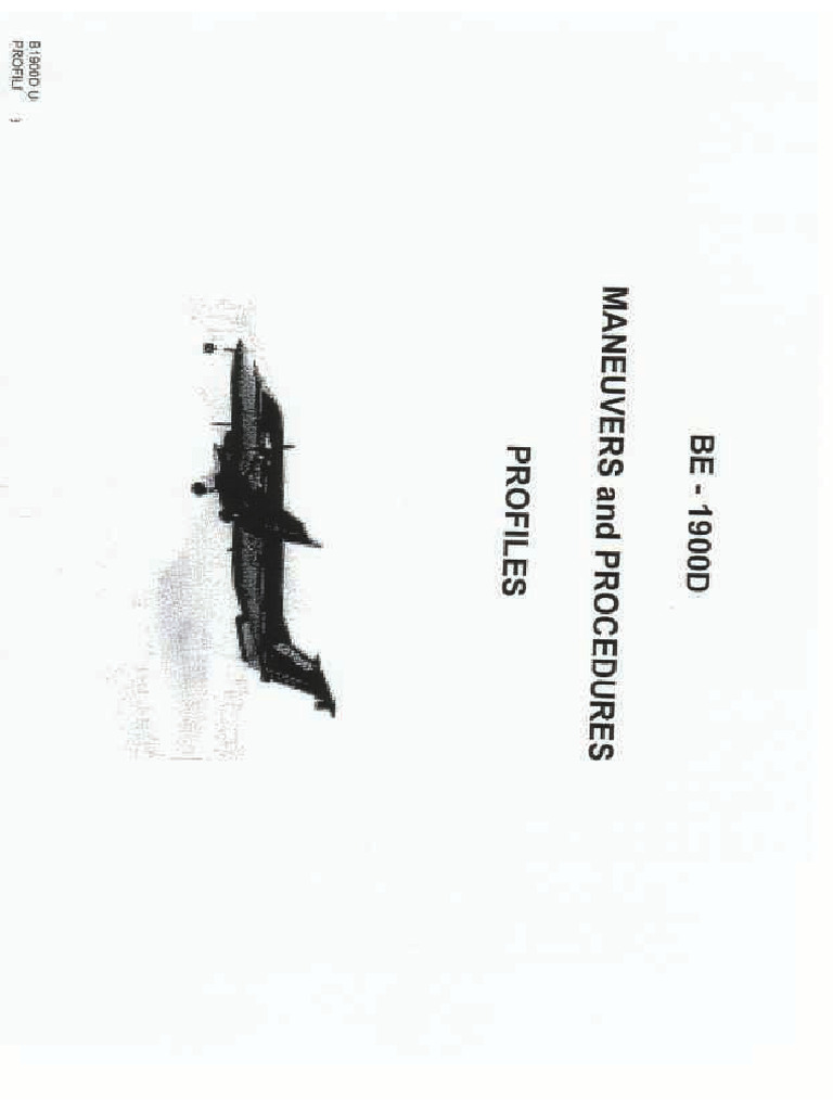 B1900 Flight Profile | PDF