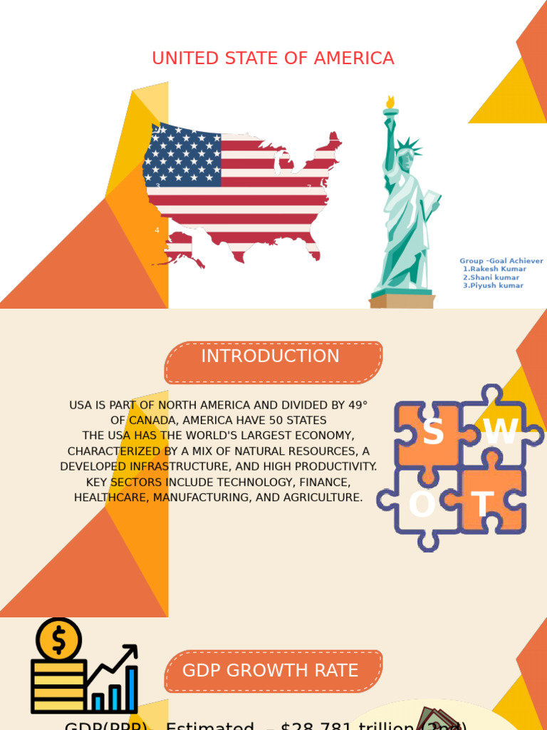 Usa | PDF | The United States | Economic Growth