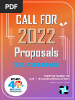 Capsule Proposal Guide: Department of Science and Technology Philippine ...