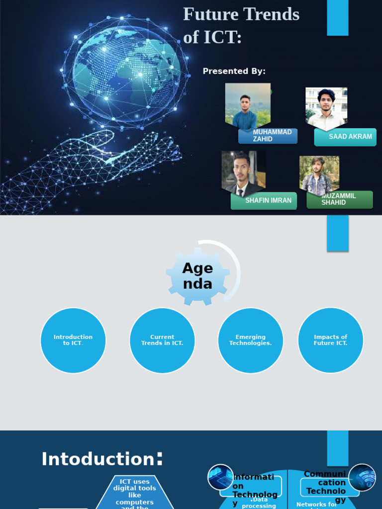 Ict Presentation 1 | PDF | Internet Of Things | Big Data