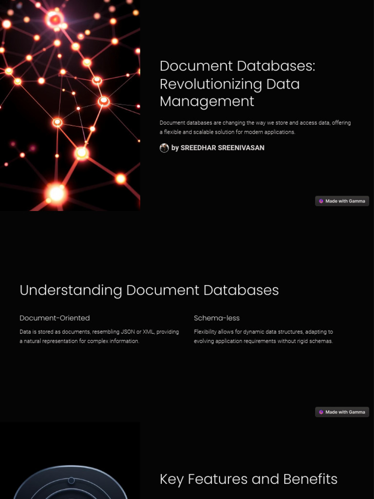 Document-Databases-Revolutionizing-Data-Management (1) | PDF | Acid | Database Transaction