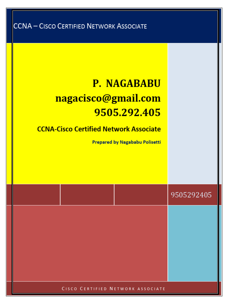 Ccna Ver2 Simplified | PDF | Network Topology | Computer Network
