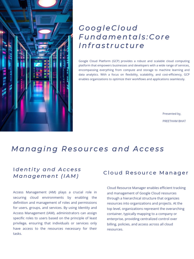 Core Infrastructure PDF | PDF | Cloud Computing | Scalability