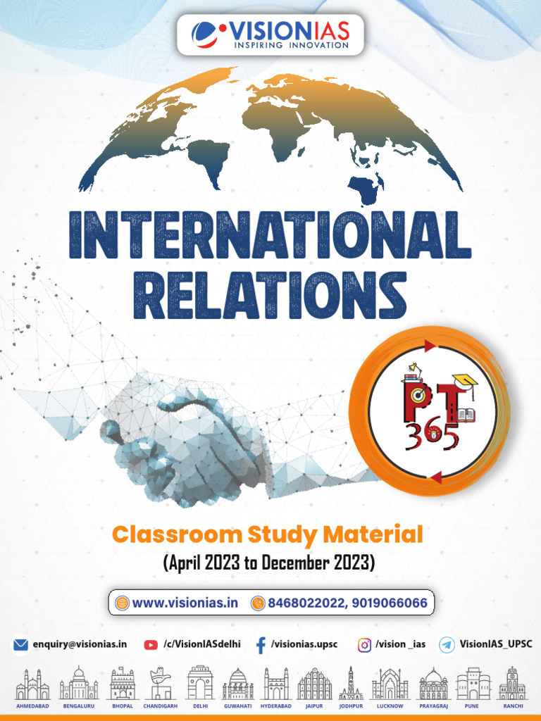 ?PT-365_International Relations @Dr. UPSC | PDF | Unesco | United Nations