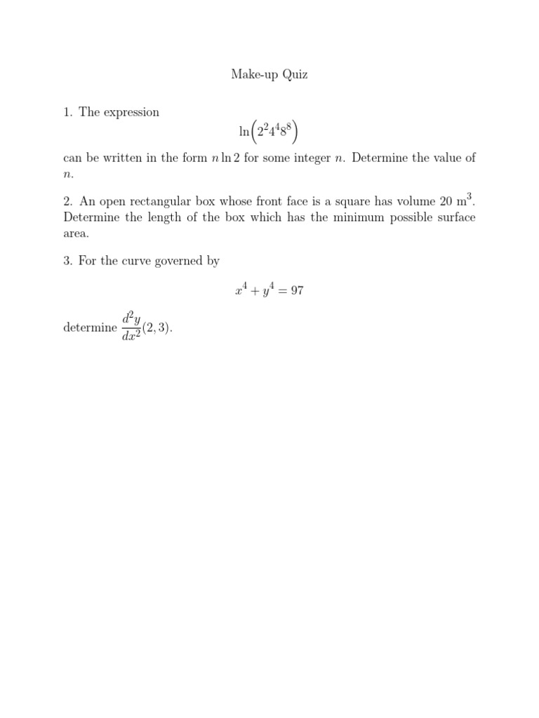 Httpswww.ocf.Berkeley.edu~AsharmaMath16AQuizF.pdf | PDF