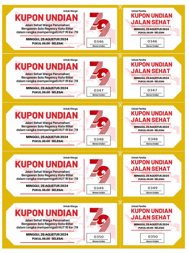kupon warga | PDF