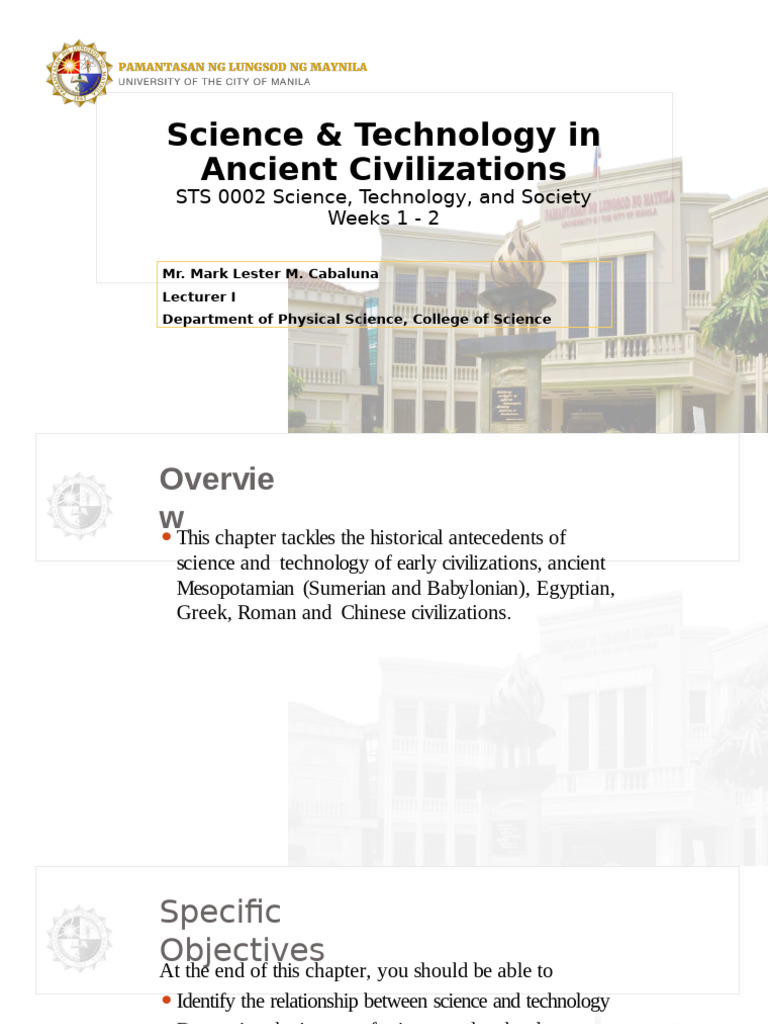 Ancient Civilizations: Science & Technology | PDF | Science | Sumer