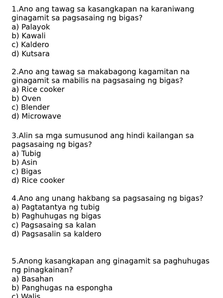 EPP 3rd Q Quiz 2 | PDF