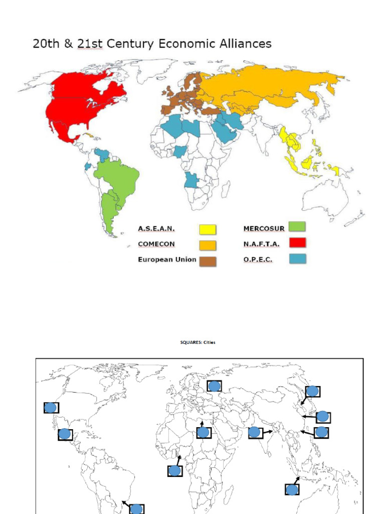 CONTEMP MAPS BLANKS FOR PRACTICE | PDF