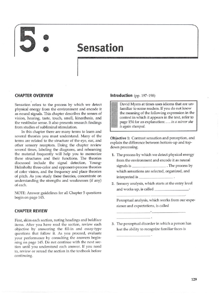 Study Guide CH 5 Part 1 | PDF