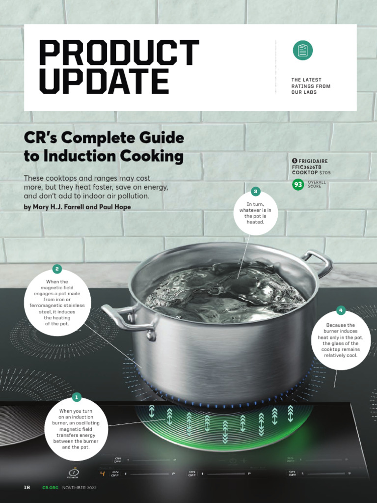 Induction Cooking Temperature Guide | PDF | Cookware And Bakeware | Cooking