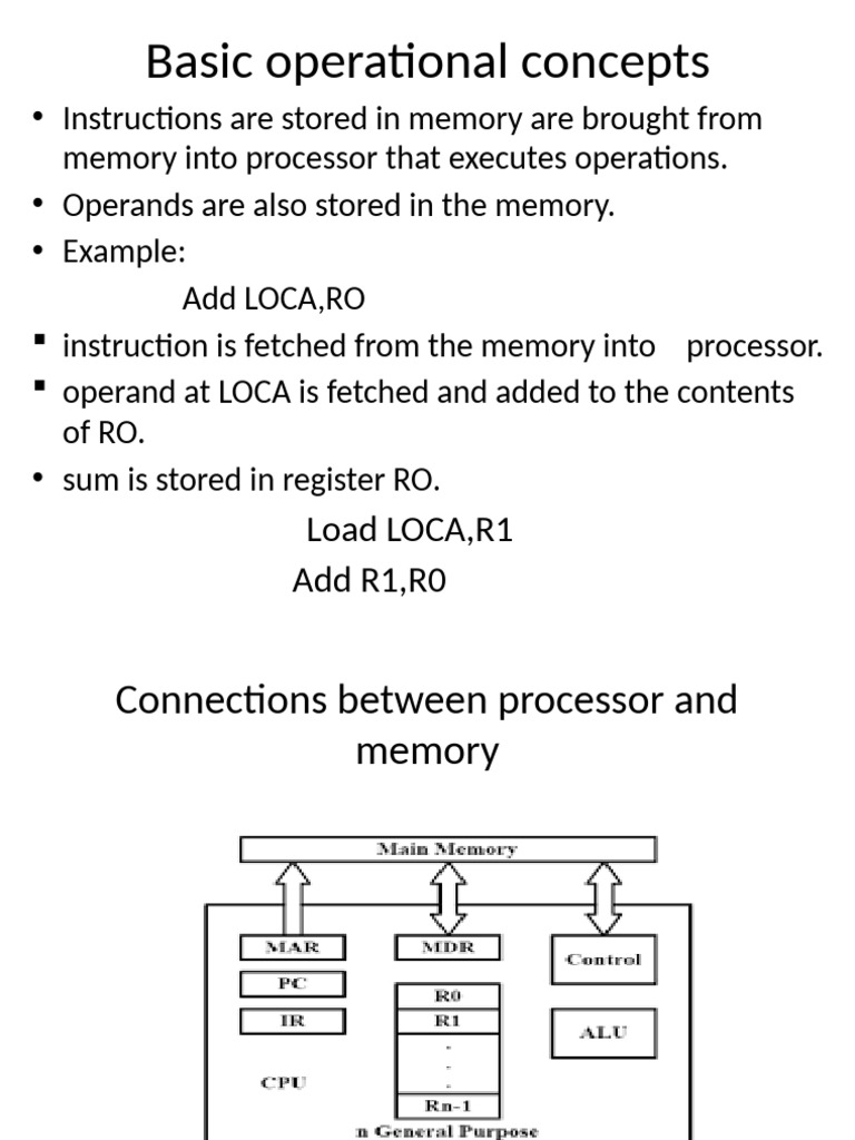 Basic Operational Concepts_1 (1) | PDF