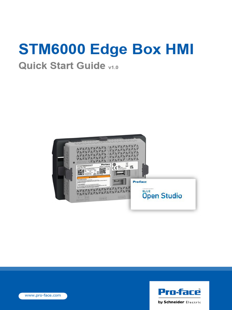STM6000 Edge Box HMI Quick Start Guide_EN (1) | PDF | Microsoft Windows | Databases