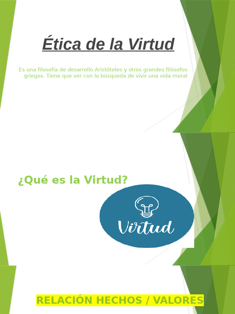 Ética de La Virtud | PDF