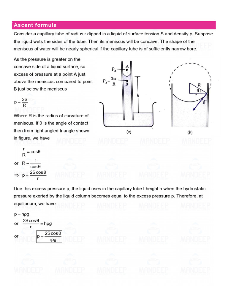 Ascent Formula | PDF