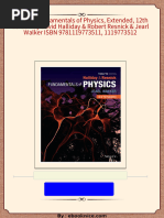 Fundamentals of Physics 12th Edition | PDF