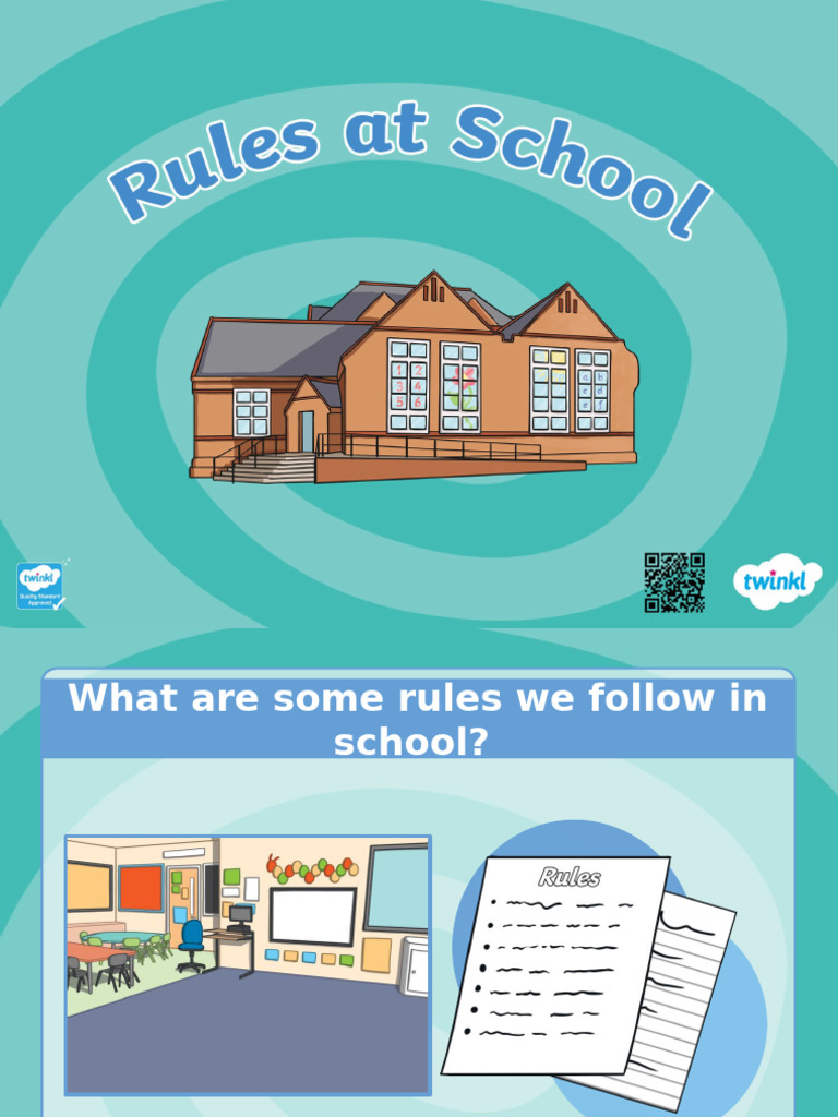Ar QH 1644223155 Rules at School Powerpoint Ver 3 | PDF