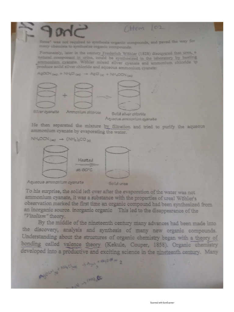 CHM 102 ORGANIC CHEMISTRY-11 | PDF