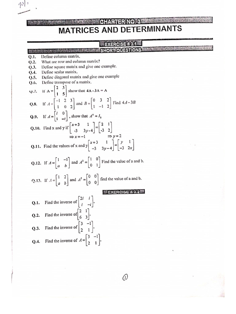 Maths Question Bank | PDF