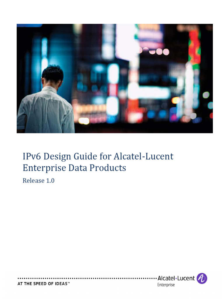 IPv6 Design Guide EN | PDF | I Pv6 | Internet Protocols