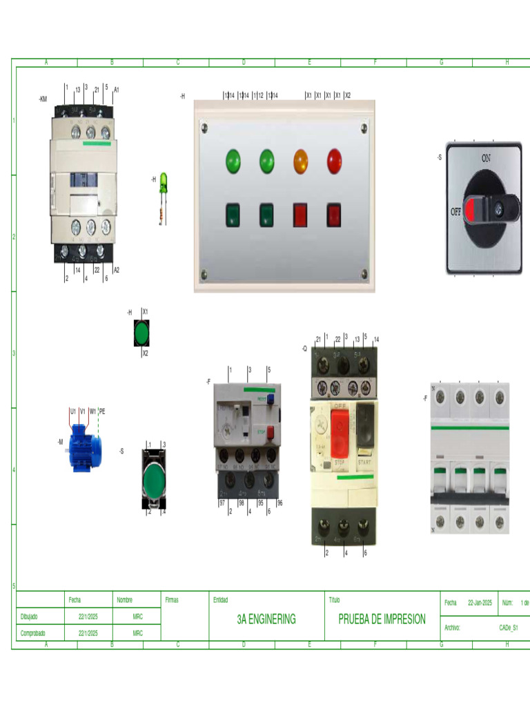 Prueba de Impresión 3A Engineering | PDF