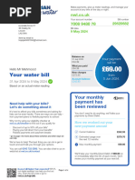 Indah Water Billing Clarification Notice | PDF | Finance & Money Management