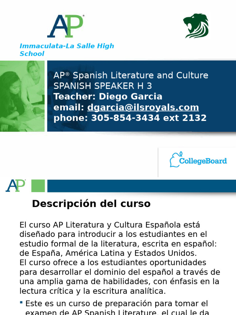Back To School AP SPN Lit Presentation (Autosaved) | PDF | Cognición ...