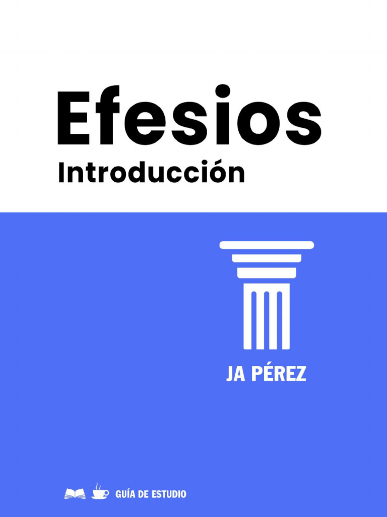 Guía de Estudio: Efesios de Pablo | PDF | Pablo el apóstol | Epístola a ...